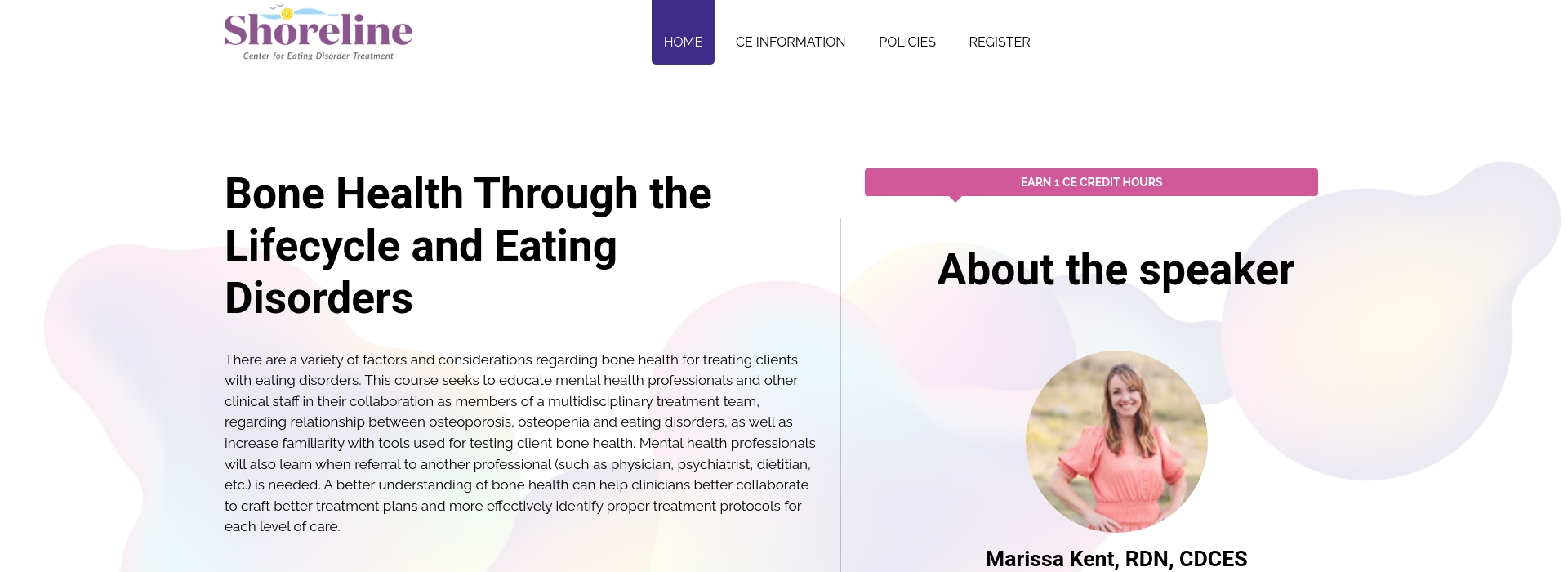 Bone Health Through the Lifecycle and Eating Disorders